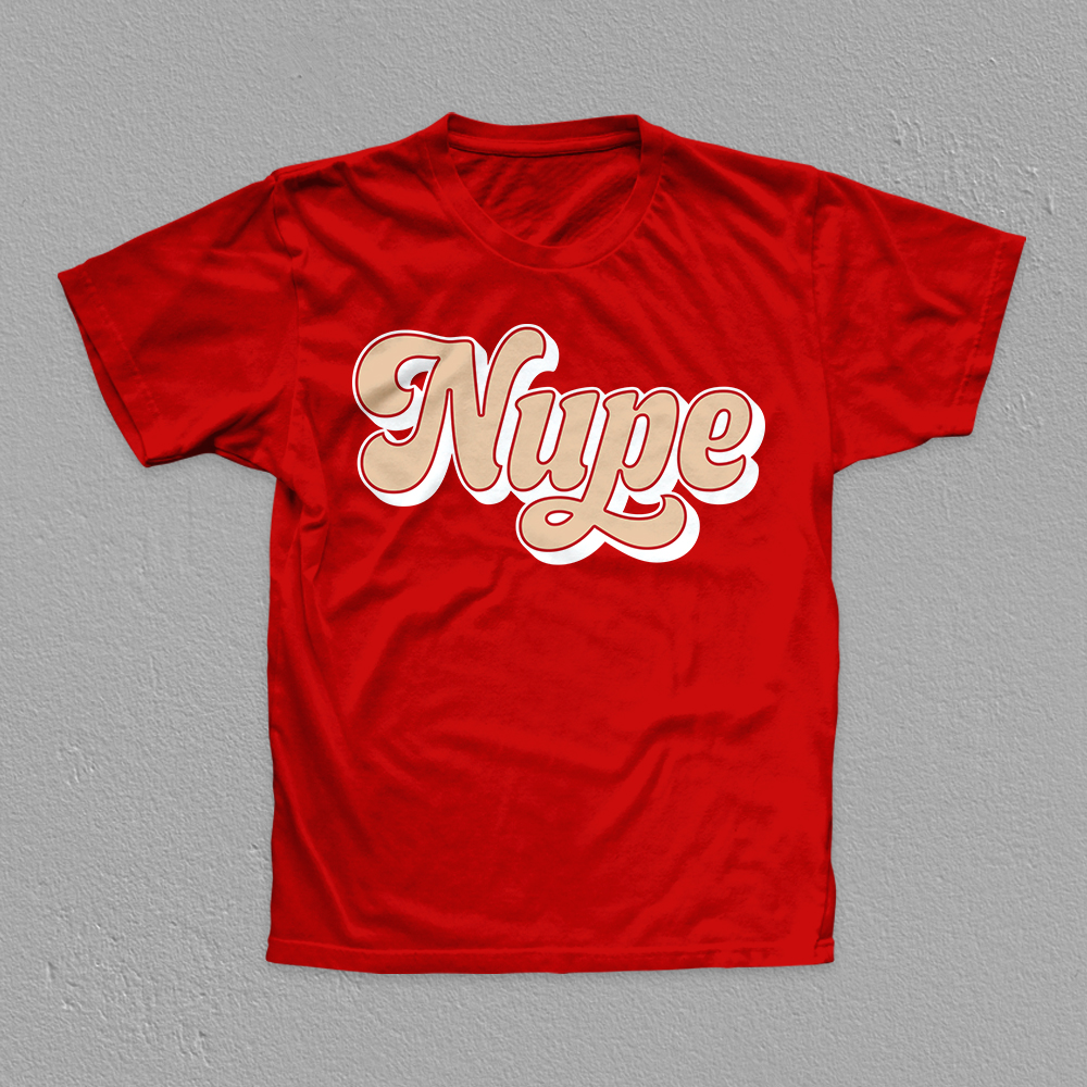 Nupe Cursive Tee - Nupe Market